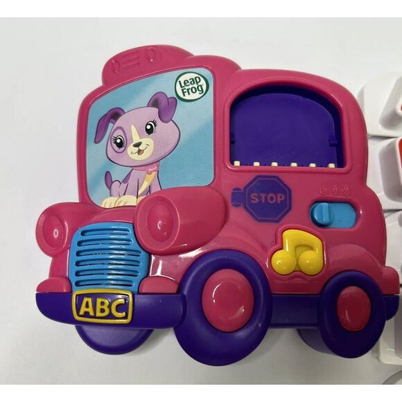 Toys | Leapfrog Fridge Phonics Pink Bus W Magnetic Letters Az | Poshmark